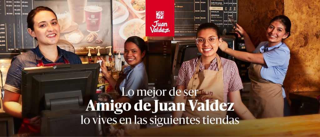 Listado de tiendas – Juan Valdez